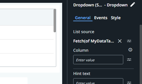 How to give Column Name in Select Item if using DataTable as List in Uipath Apps - Apps - UiPath ...