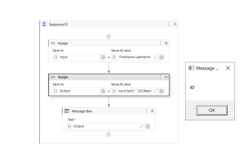 Split text and save into a variable - StudioX - UiPath Community Forum