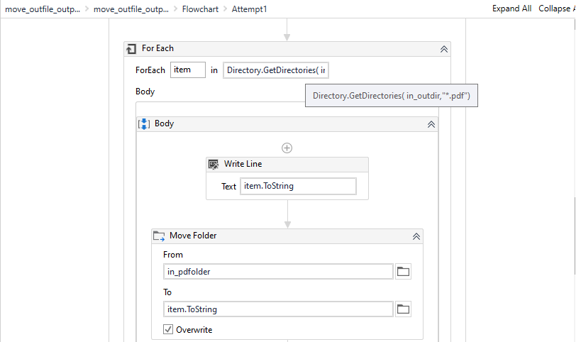How To Move A Folder A To Another Folder B Where A Folder B Name Is 