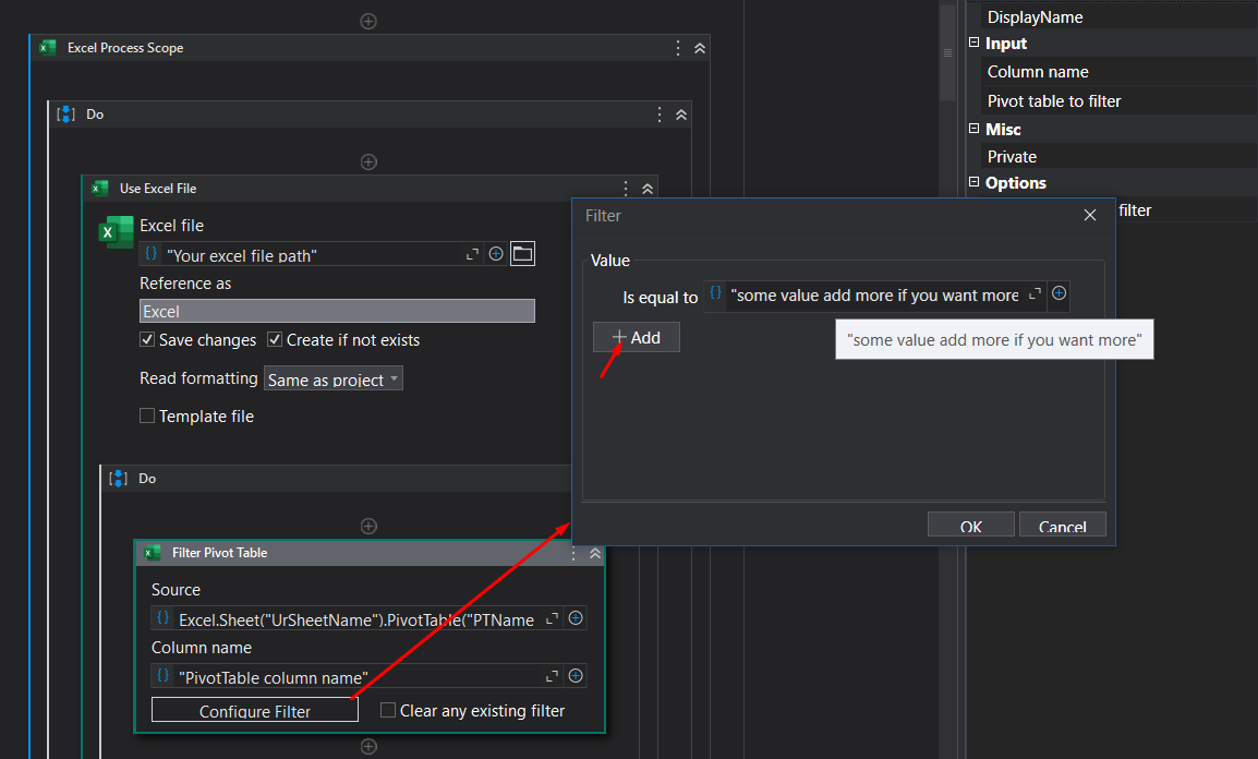 How To Apply Filter To Pivot Table Studio UiPath Community Forum