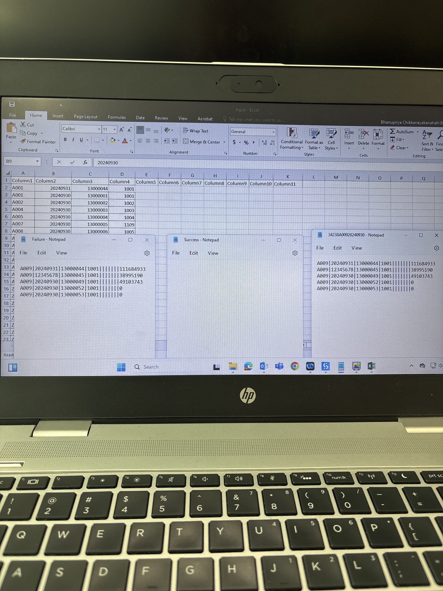 How do I do validation comparing text file with excel file? - Studio - UiPath Community Forum
