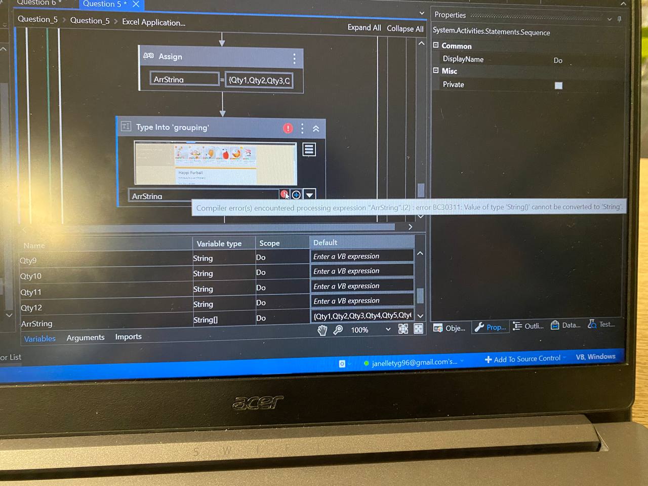 Array of {T} - Studio - UiPath Community Forum