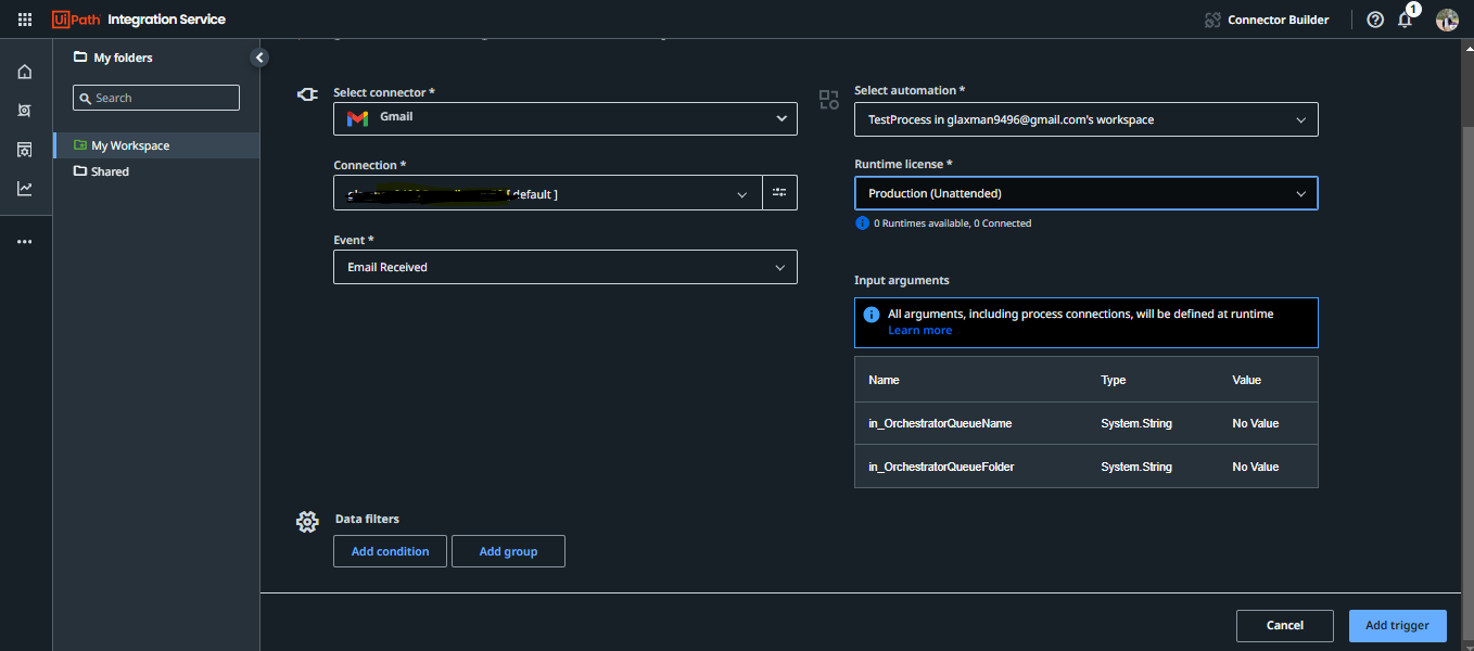 Feature Request Assign Specific Machine And Robot To Triggers In