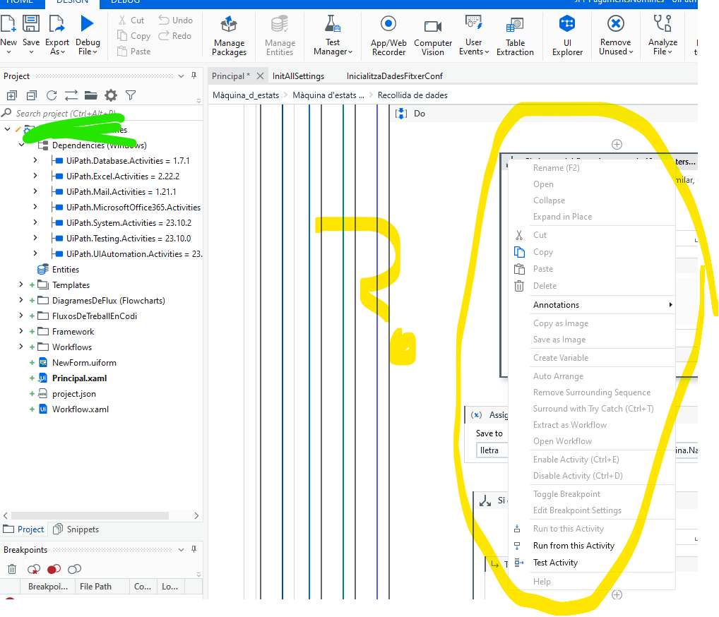 Unable to place / toggle breakpoint with right-button menu - Studio ... Unable to place / toggle breakpoint with right-button menu - Studio ...