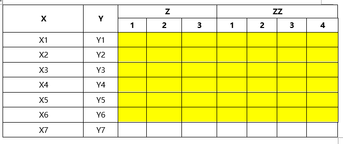 Copy Excel Range And Paste Into The Middle Of Word Table Studio 