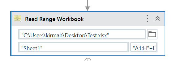 Excel Read range Particular column - Studio - UiPath Community Forum