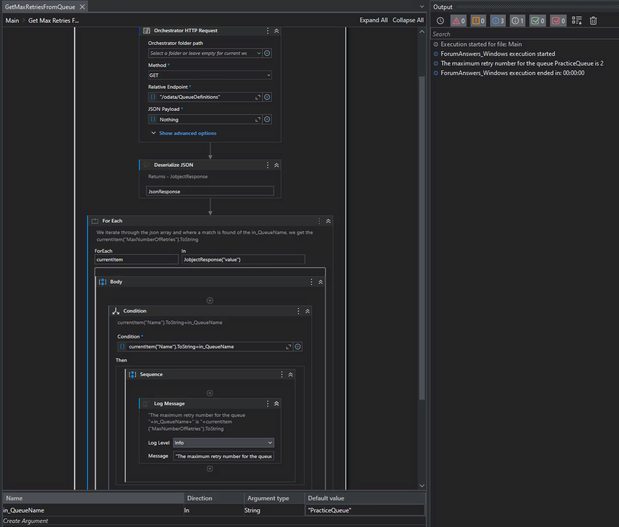 Get No.of retries from Orchestrator queue - Studio - UiPath Community Forum