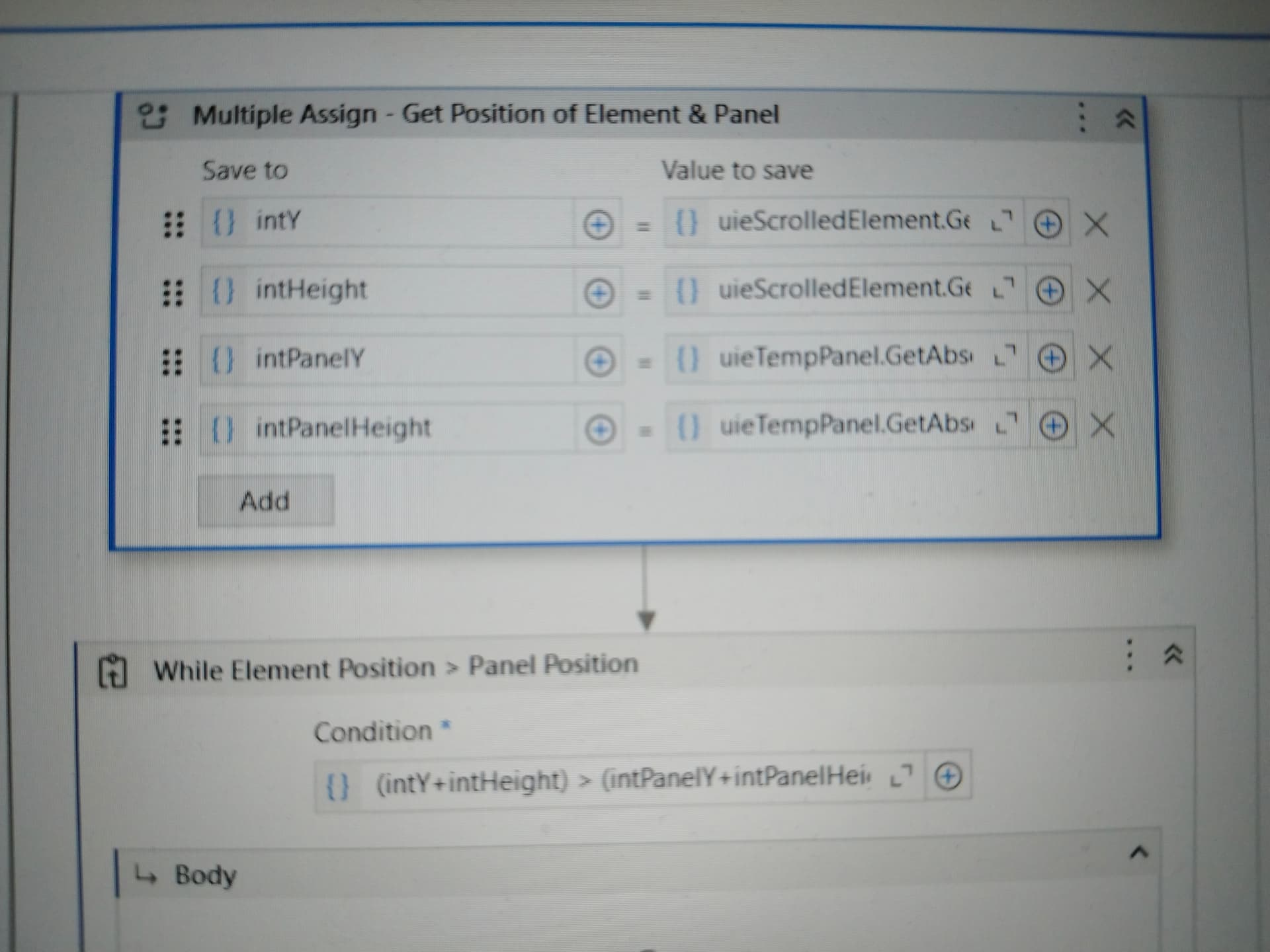 Uipath mouse scroll able to identify element even it is not fully. visible - Page 2 - Activities ...