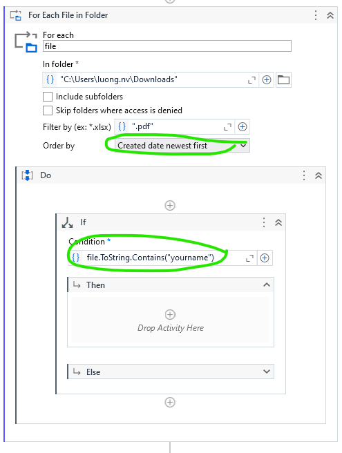 Moving the pdf and xls file to destination path - Studio - UiPath ...