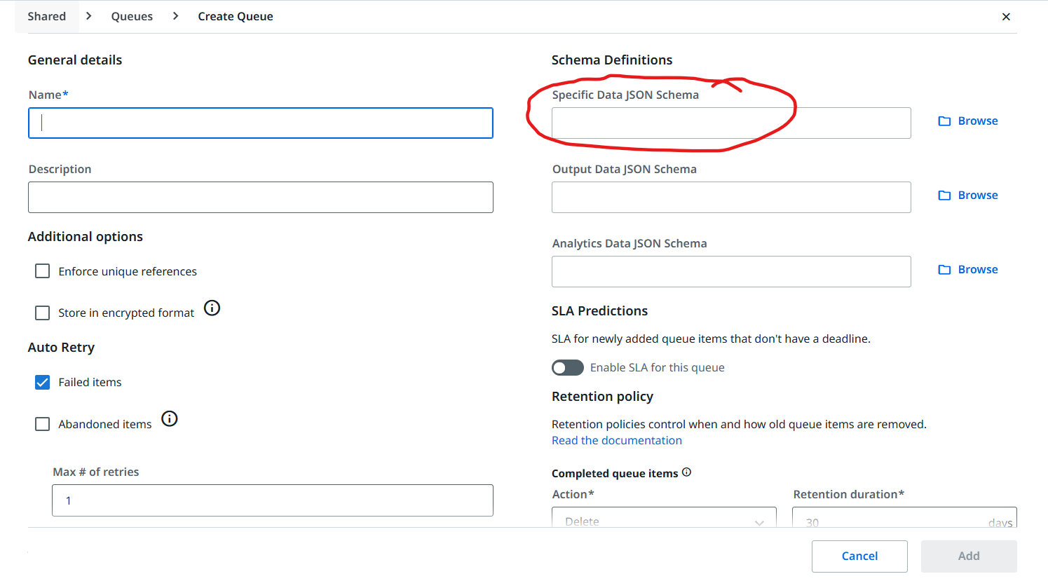 Queue SpecificContent Key Truncates Numeric Suffix (e.g., key1 → key ...