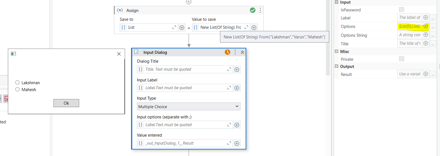 Multiple choice in input dialog box - Help - UiPath Community Forum