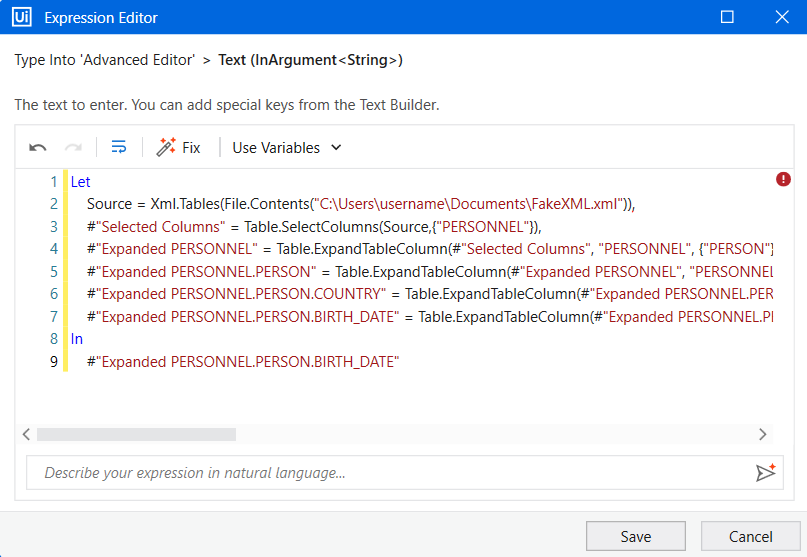 Assigning Excel Query Formula in variable - Studio - UiPath Community Forum