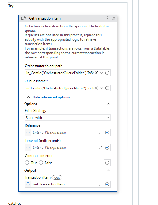 Retry Get Transaction Item Folder Does Not Exist Or The User Does Not Have Access To The Folder