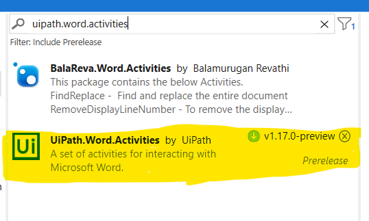Entering the values in word document - Activities - UiPath Community Forum