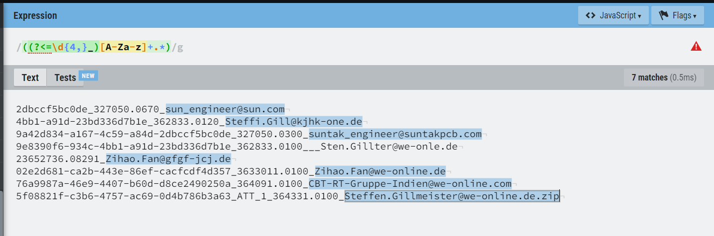 Regex with multiple underscore - StudioX - UiPath Community Forum Regex with multiple underscore - StudioX - UiPath Community Forum