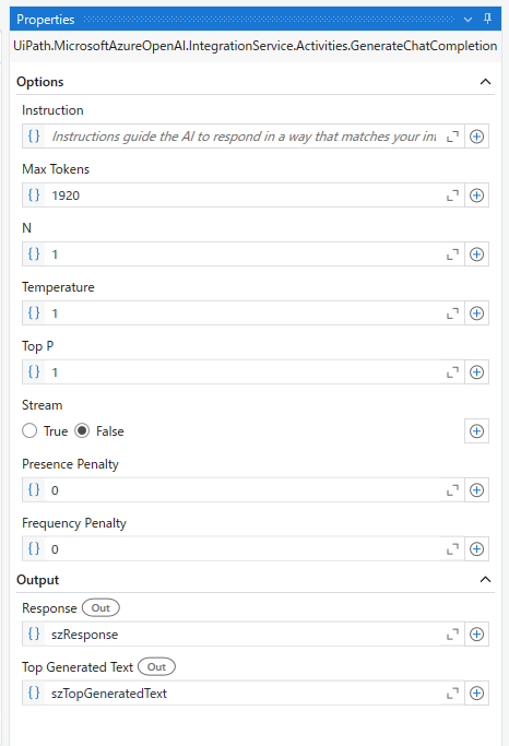 How to set the deployment in Azure OpenAI Connector - Activities - UiPath Community Forum