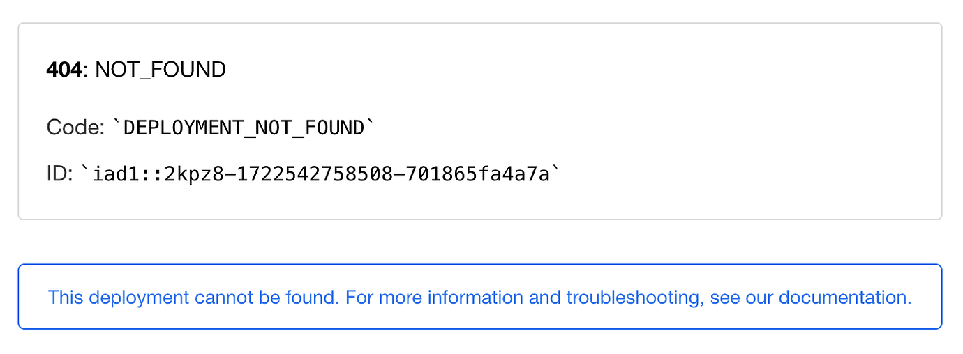 Debugging 404 Errors - Discussions - Vercel Community