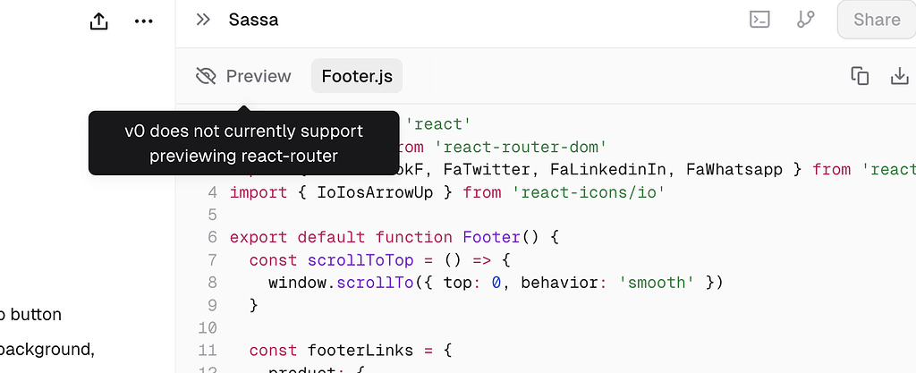 V0.dev react router dom - v0 - Vercel Community