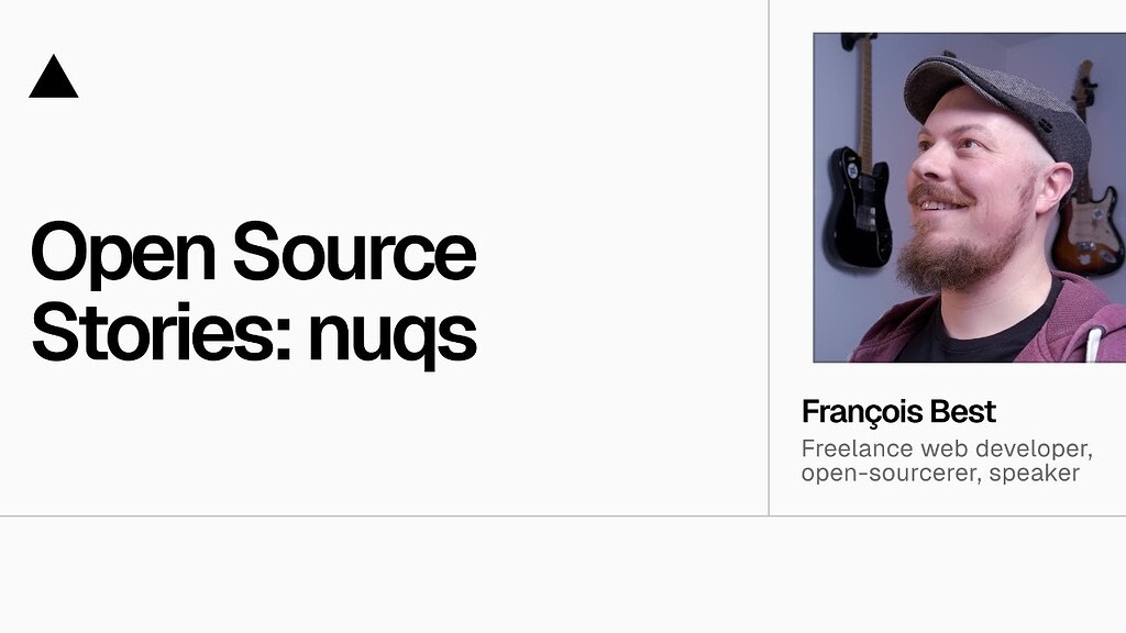 Open Source Stories: nuqs - Events - Vercel Community
