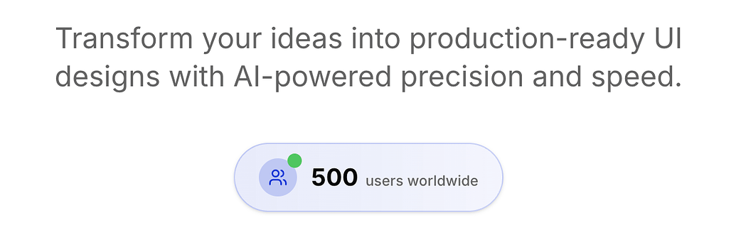Introducing 1UI.dev – Fastest Way to Design and Export UIs with AI ...