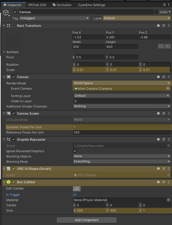 World UI Setup Guide (Udon Worlds) - Tutorials, Tools, and Resources ...