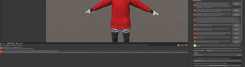 Error Code In Unity - Help! - VRChat Ask Forum