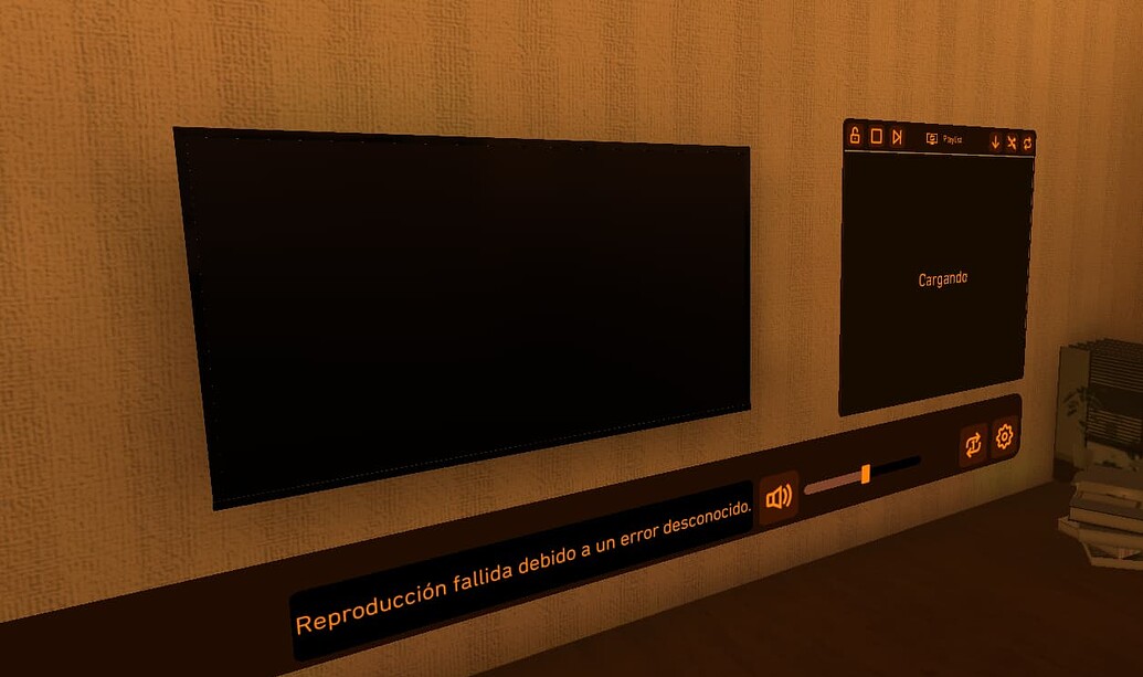 I have an Unknow Error with the VideoPlayers - Help! - VRChat Ask Forum