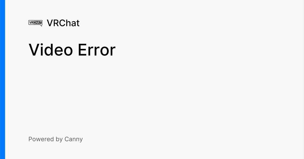Failed to load video (Iwasync/Provideo) - Help! - VRChat Ask Forum
