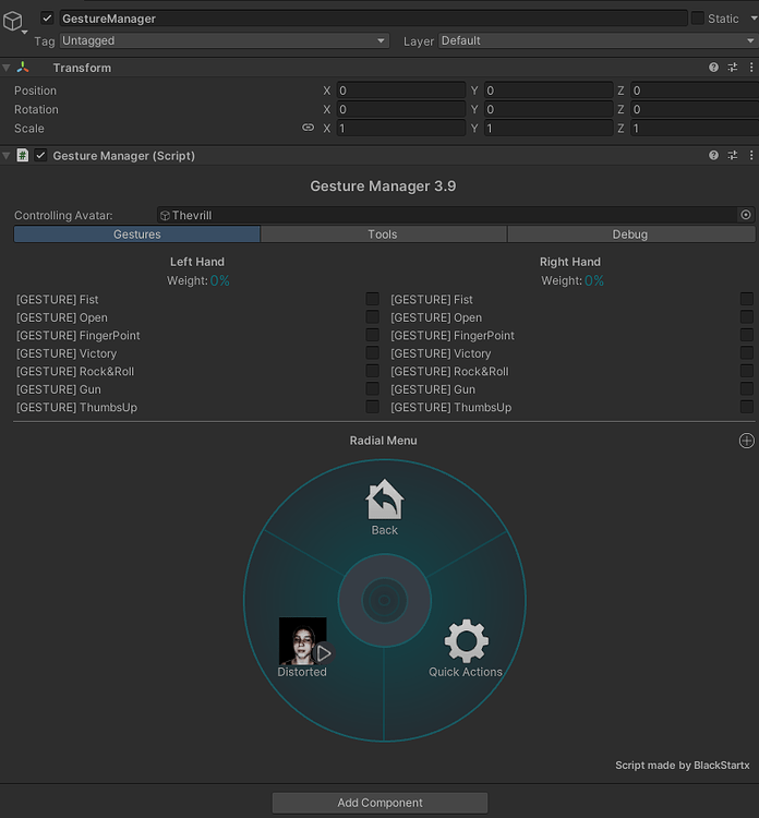Expressions/Toggles don't show up in VRChat but they do in Gesture ...
