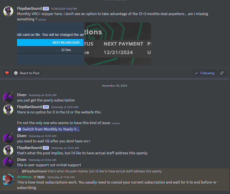 How to upgrade my vrchat plus(VRC+) subscription from monthly to yearly ...