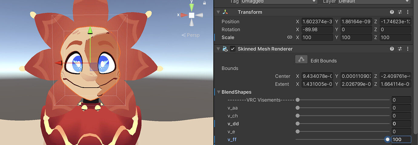 Broken blend shapes - Help! - VRChat Ask Forum