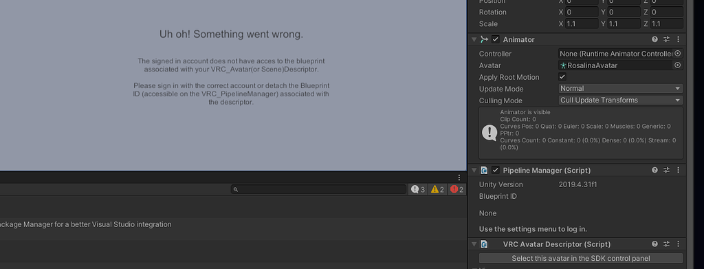 Cant upload avatar - Help! - VRChat Ask Forum