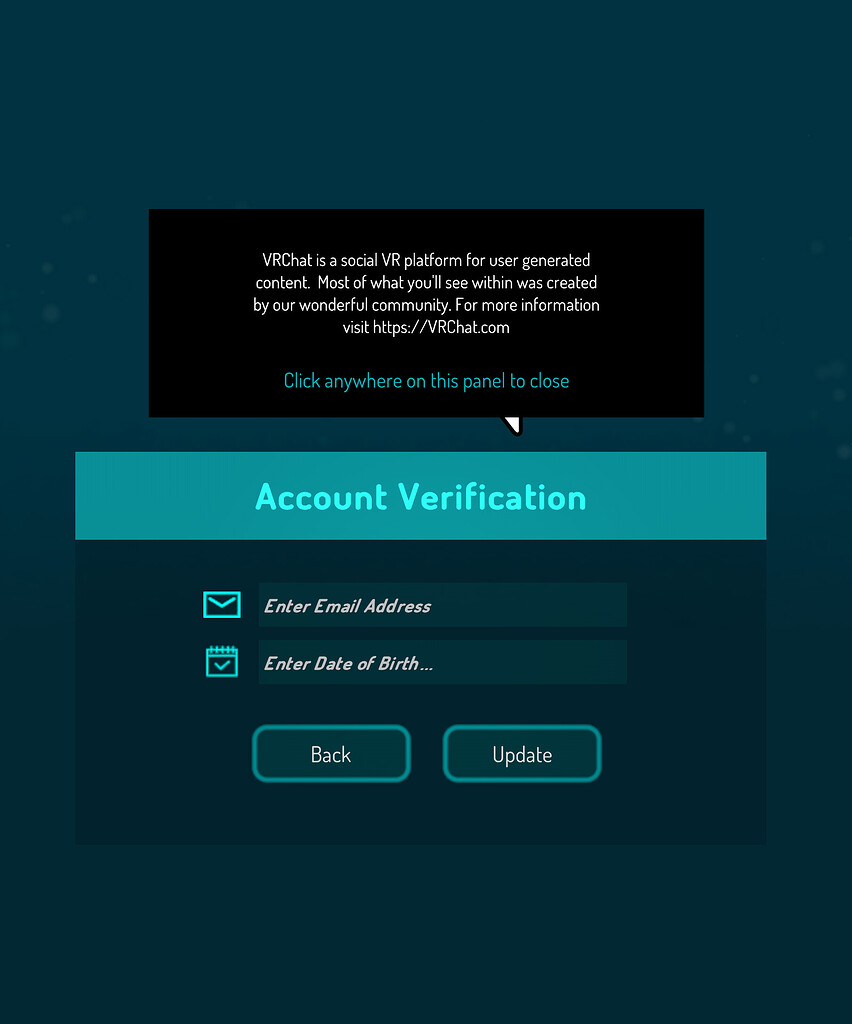 Account verification - Help! - VRChat Ask Forum
