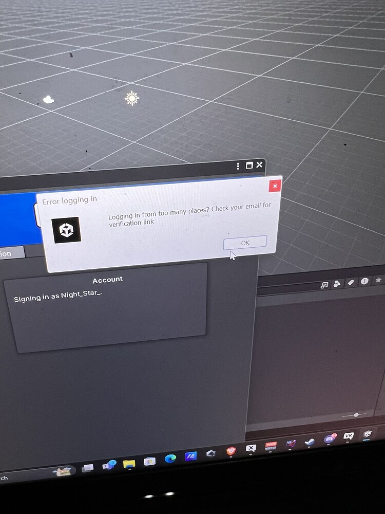 Hey someone is trying to upload a avatar to my account and it keeps saying this - Help! - VRChat ...