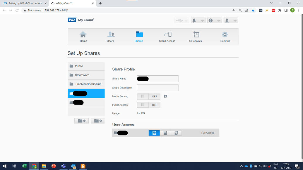Setting up WD MyCloud as local network drive - My Cloud OS 3 - WD Community