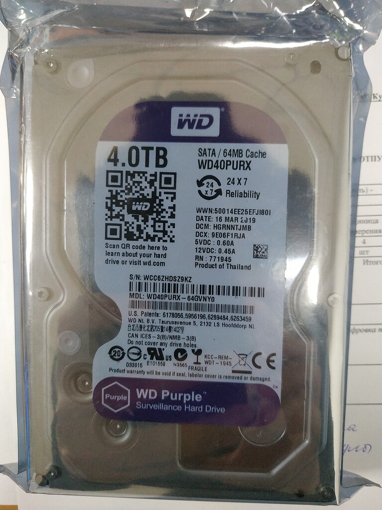 WD40PURX WD Gold 4TB - WD Gold - WD Community