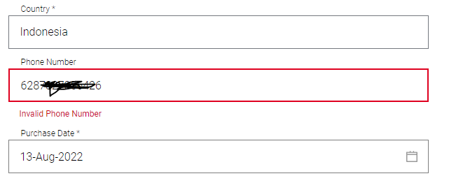 What Is The Valid Phone Number Format On WD Warranty Registration Page Forum Feedback WD 